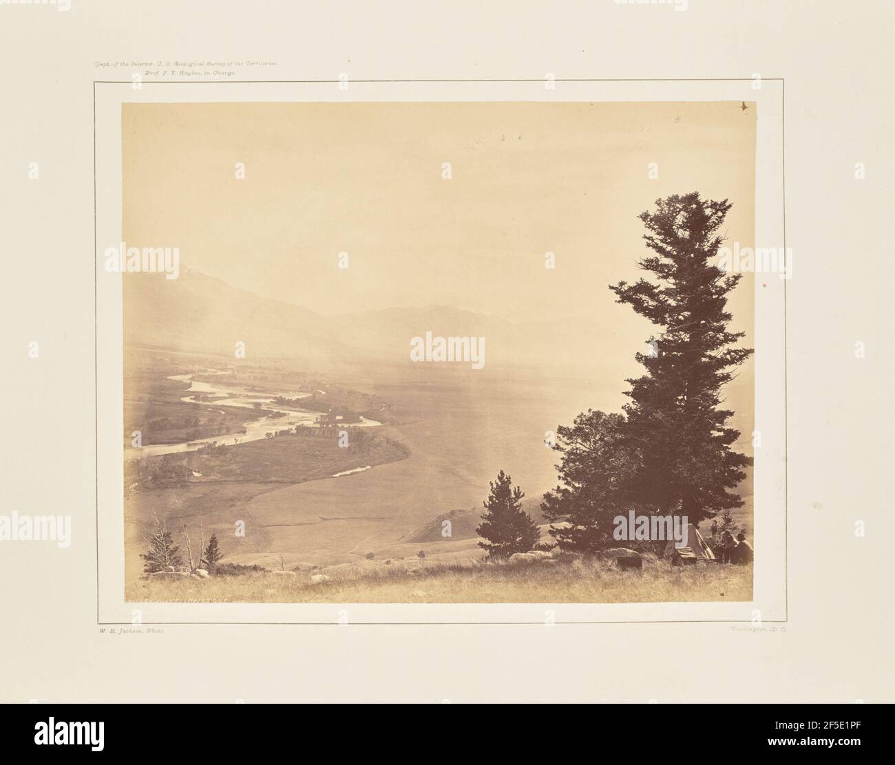 Panoramic View of the Valley of The Yellowstone, No. 3. William Henry ...