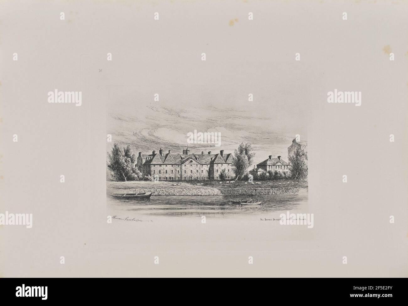 The Old Town's Hospital, Great Clyde Street. T. & R. Annan & Sons ...