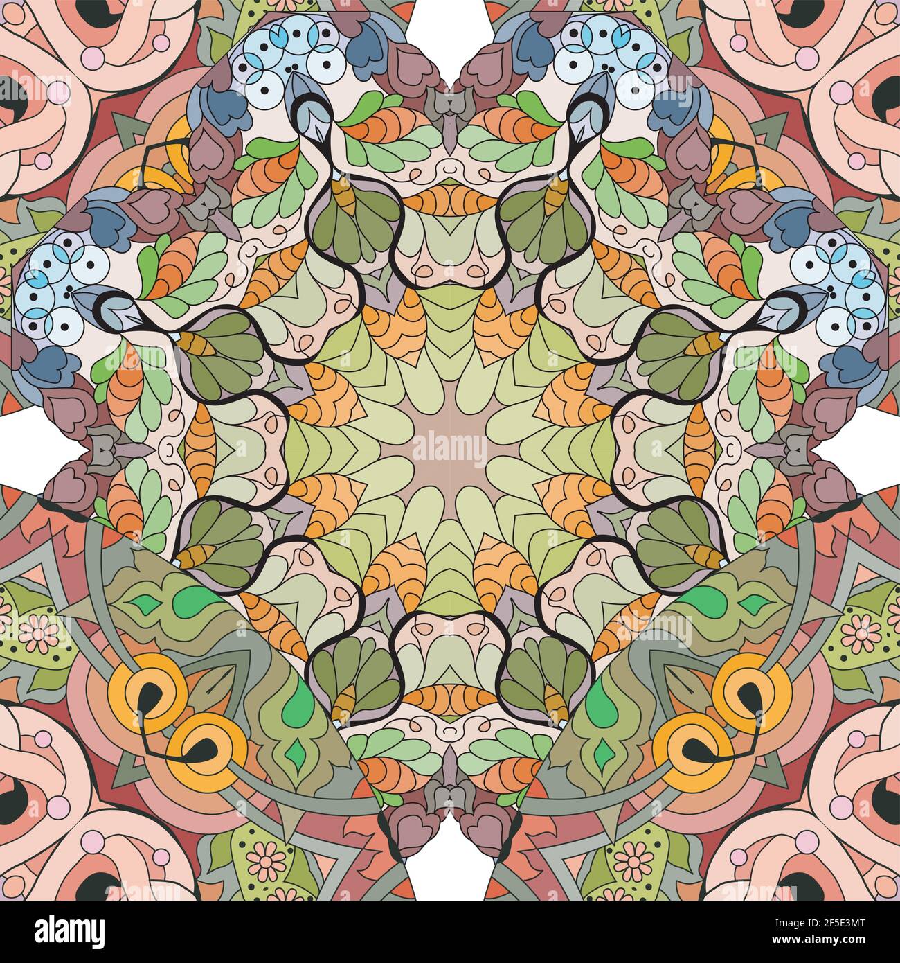 Vector adult seamless textures for decoration. Hand-painted art design ...