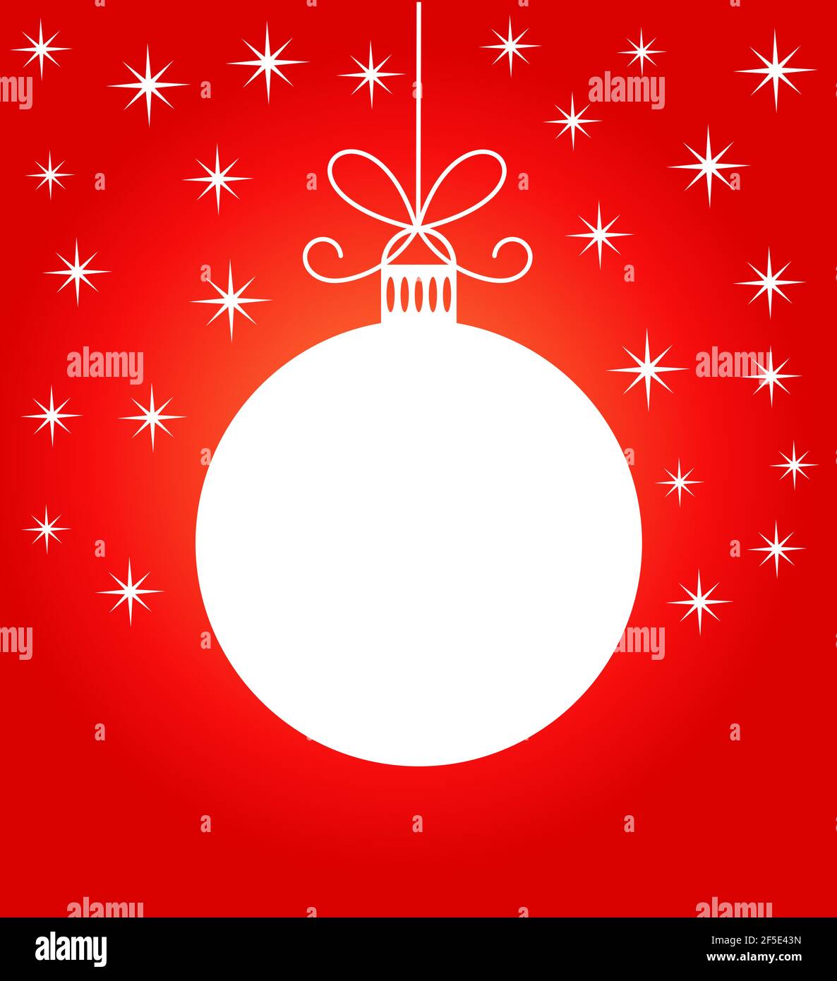 Christmas ball. Vector illustration Stock Vector Image & Art - Alamy