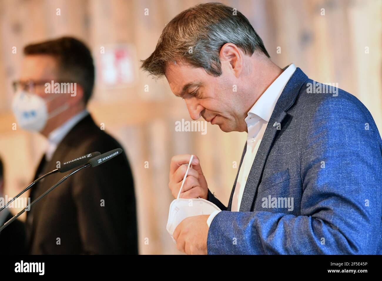 Markus SOEDER (Prime Minister of Bavaria and CSU Chairman), hi: Markus ...