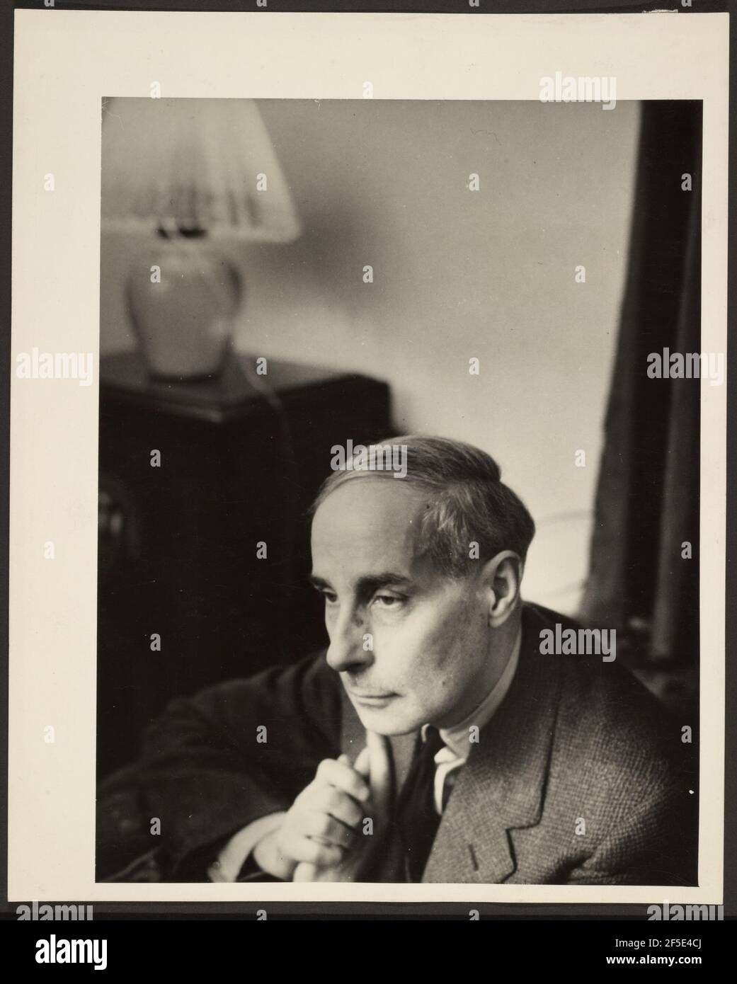 Self-portrait. Francis Bruguière (American, 1879 - 1945 Stock Photo - Alamy