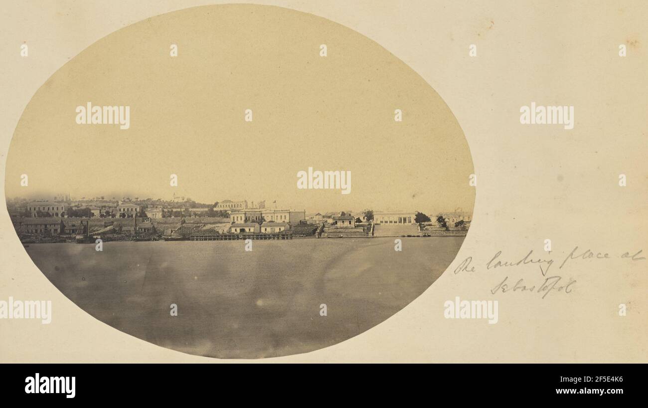 The Landing Place of Sebastopol. Unknown Stock Photo - Alamy