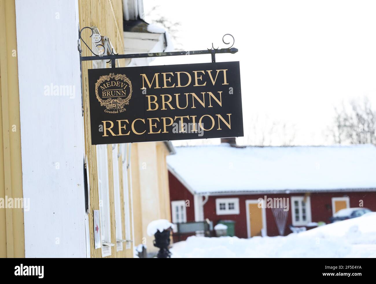 Medevi brunn logo hi-res stock photography and images - Alamy