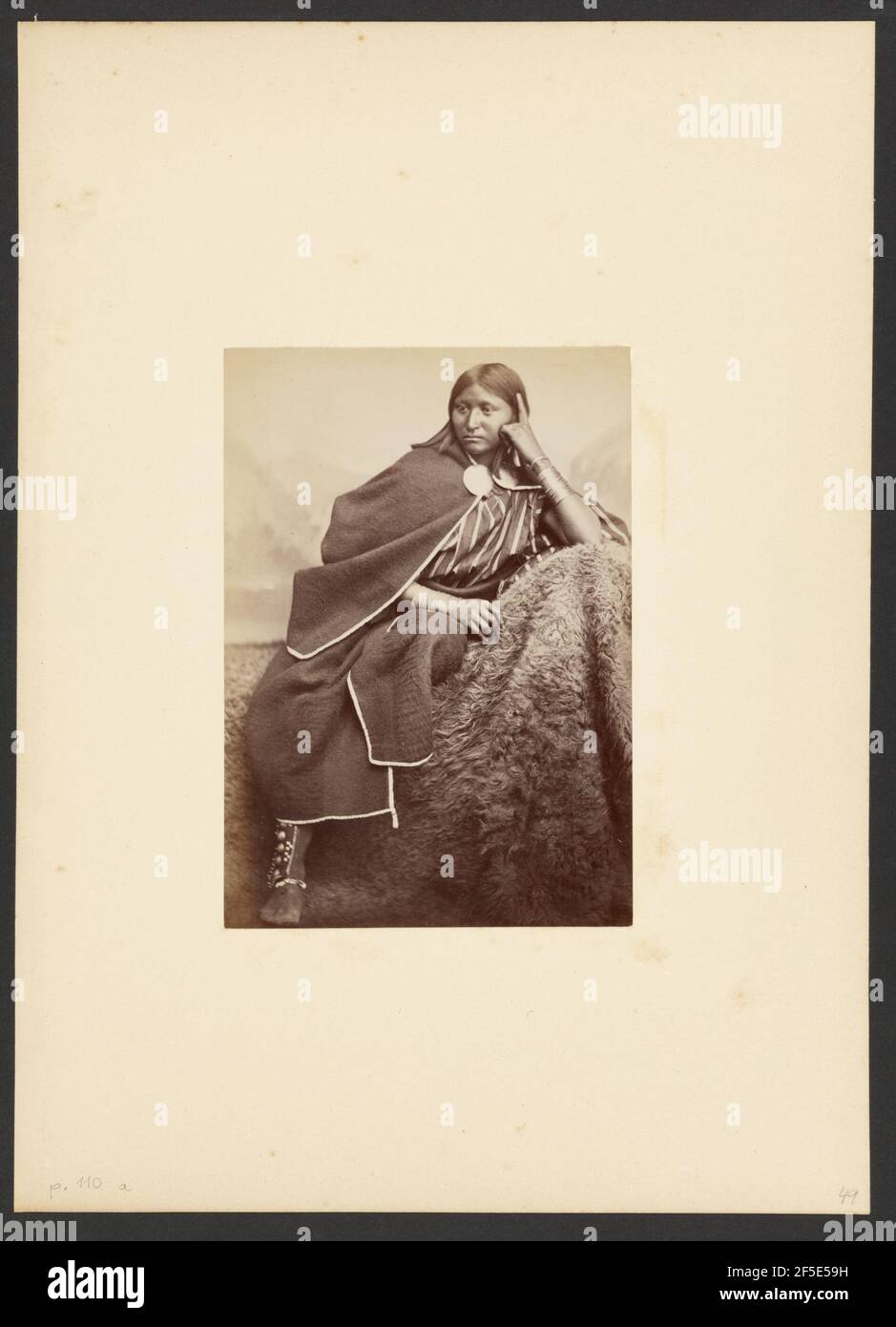 Comanche Squaw. William Stinson Soule (American, 1836 - 1908 Stock ...