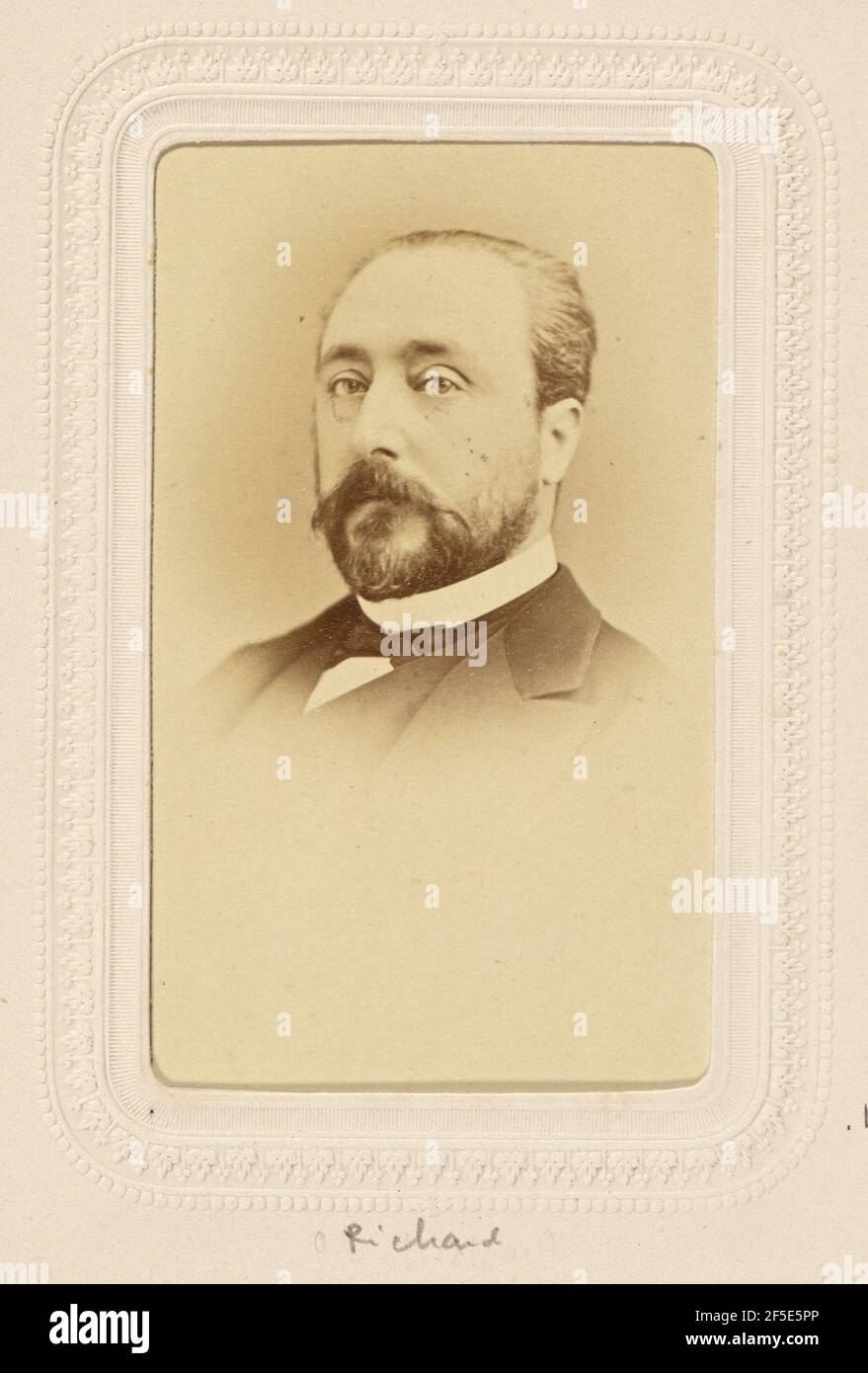 M. Richard. Bacard Fils (French, born 1845 Stock Photo - Alamy