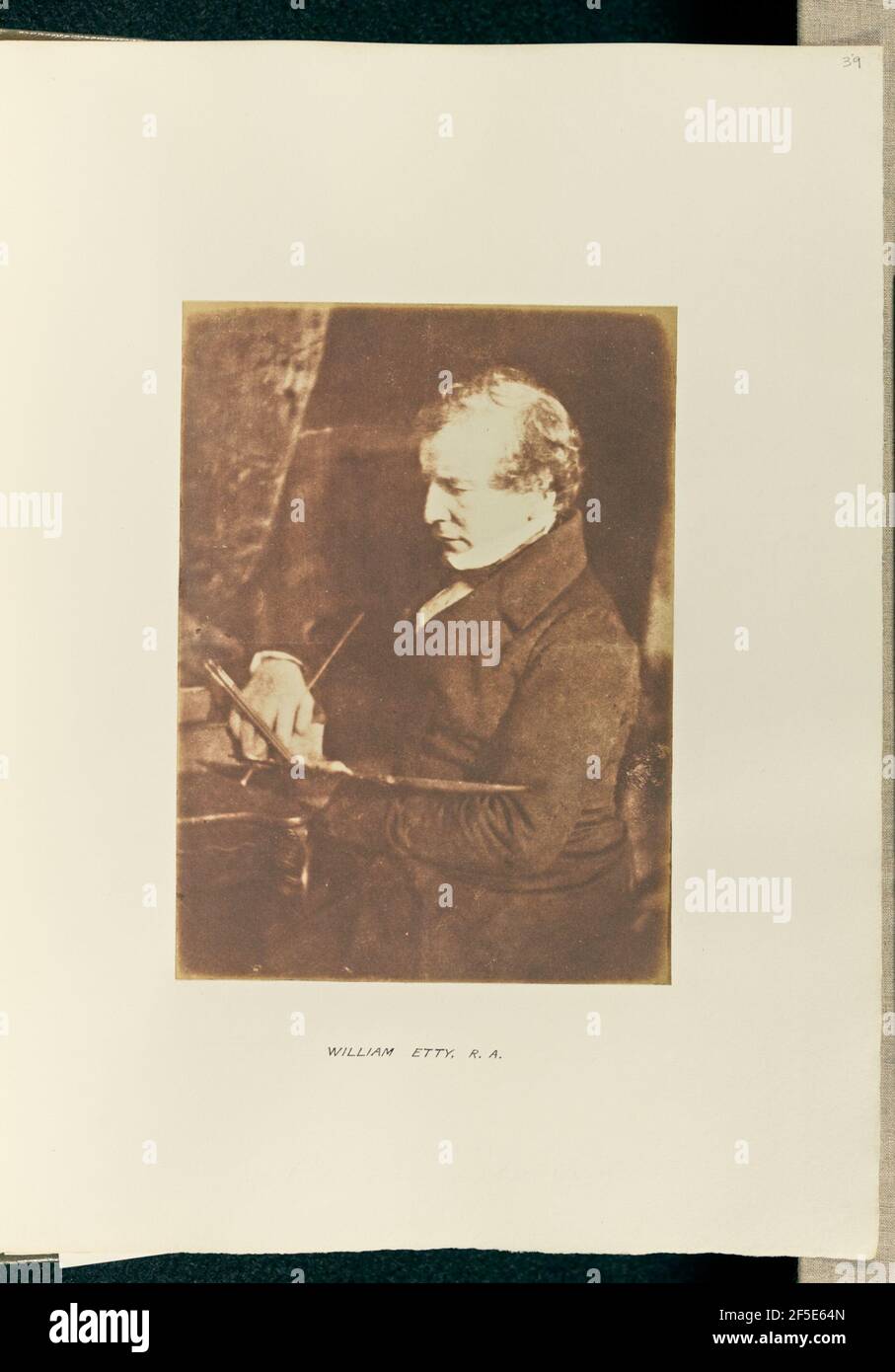 William Etty, R.A.. Hill & Adamson (Scottish, active 1843 - 1848 Stock ...
