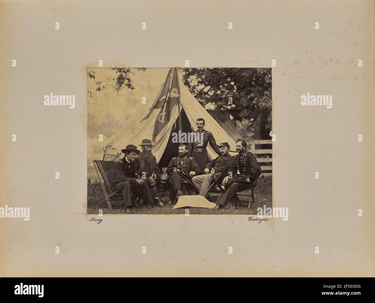 Generals Torbert, Sheridan, Wilson, Davies, Merritt, Gregg. Mathew B ...