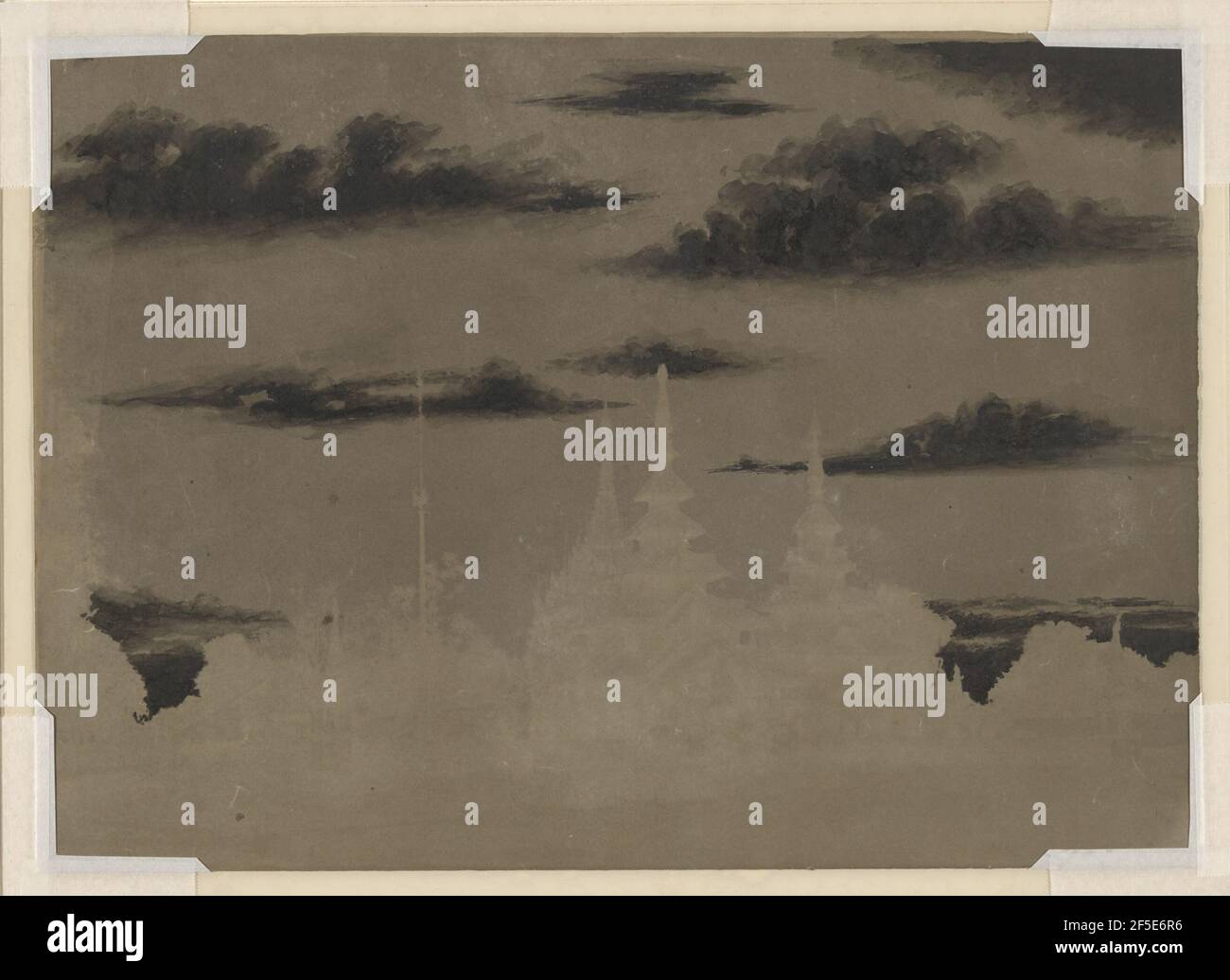 A Small Pagoda, Prome, Burma. Capt. Linnaeus Tripe (English, 1822 ...