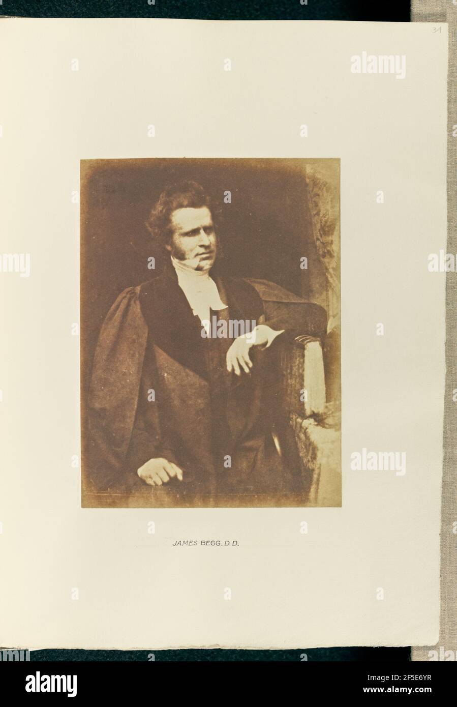James Begg D. D.. Hill & Adamson (Scottish, active 1843 - 1848 Stock ...
