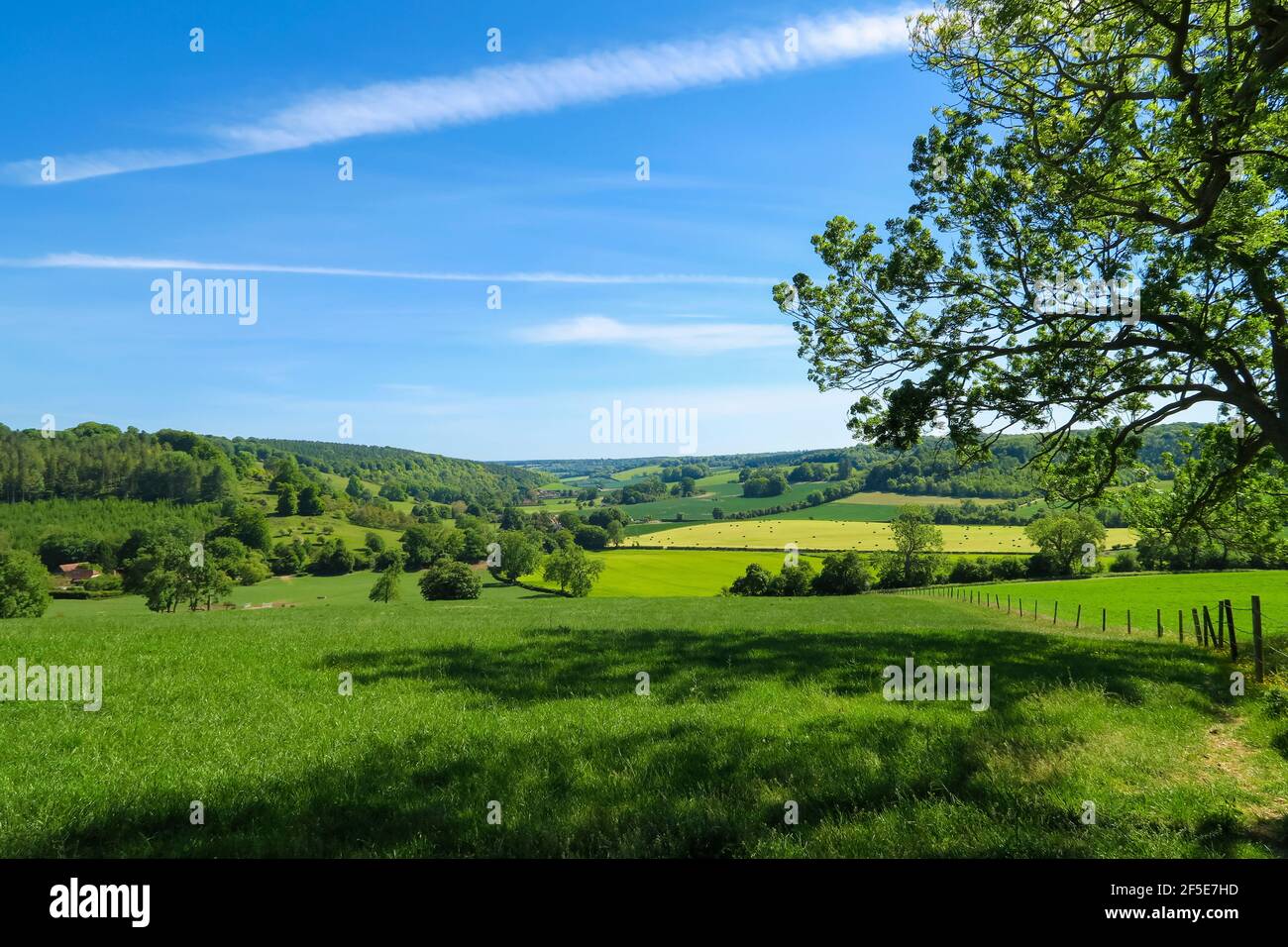 Chiltern landscape in oxfordshire hi-res stock photography and images ...