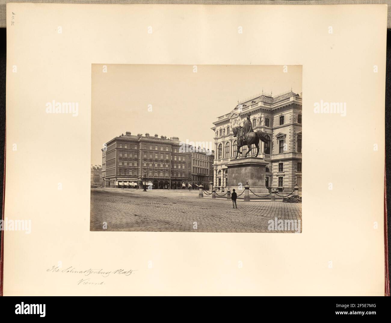 The Schwartzenburg Platz, Vienna. Francis Frith (English, 1822 - 1898 ...