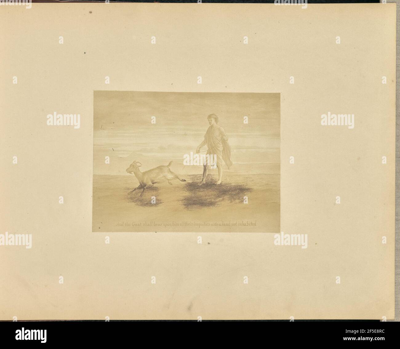 The Scape-Goat. Unknown Stock Photo - Alamy