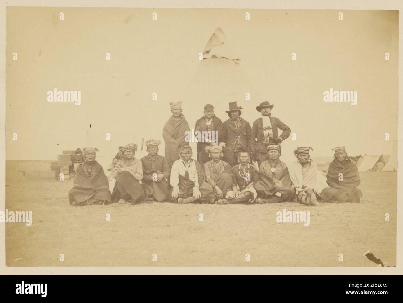Osage Scouts. My escort from Camp Supply, Indian Territory. William ...