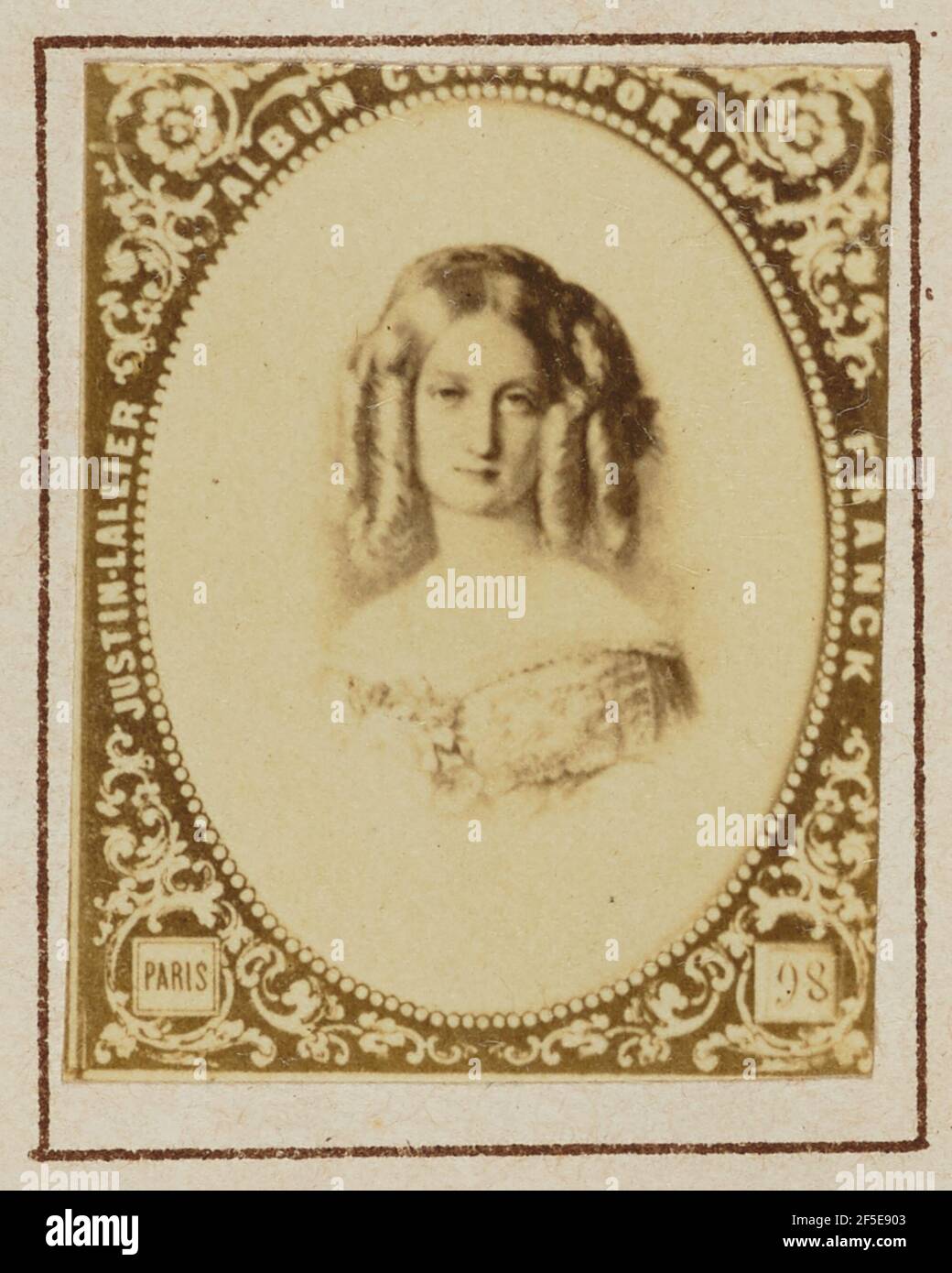 Maria Carolina Augusta, Duchess of Aumale Stock Photo - Alamy