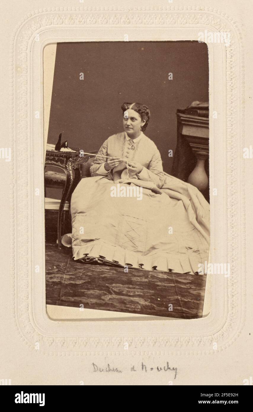 Princess Anna Maria, Duchess de Mouchy. André Adolphe-Eugène Disdéri ...