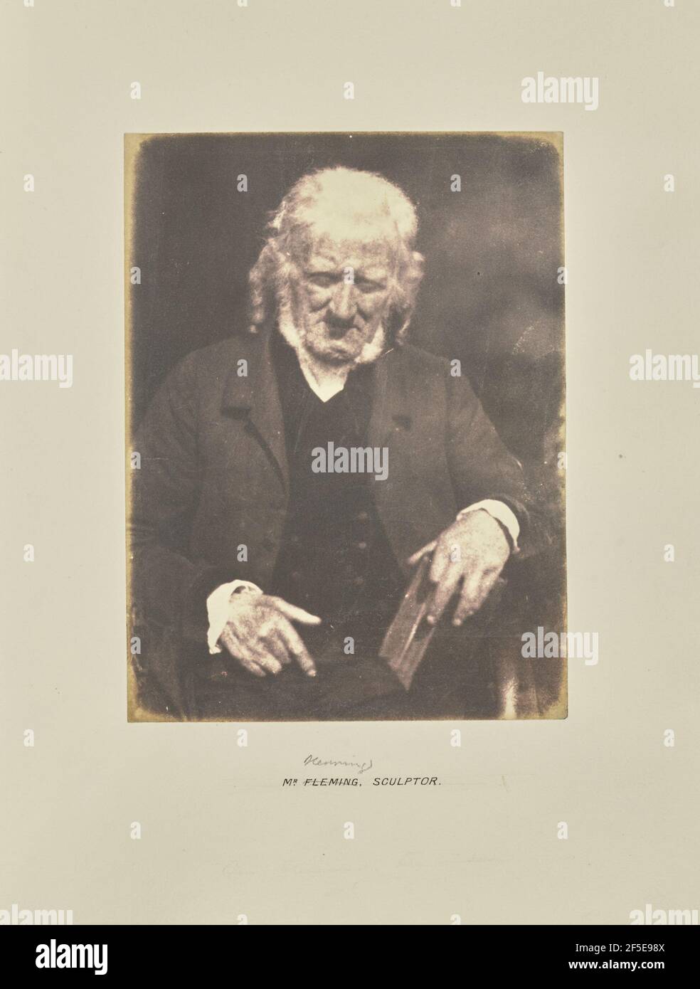 Mr. Henning, Sculptor. Hill & Adamson (Scottish, active 1843 - 1848 ...