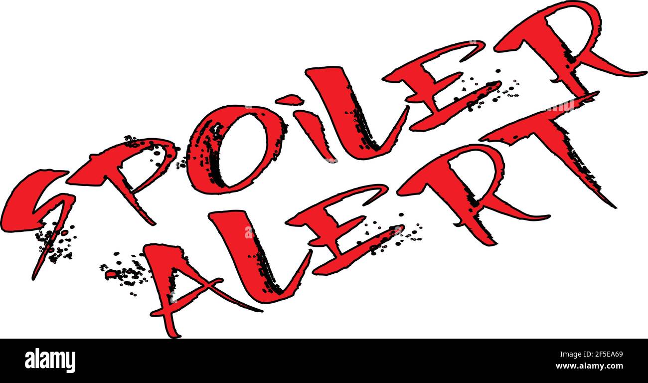 Spoiler alert Stock Vector Images - Alamy
