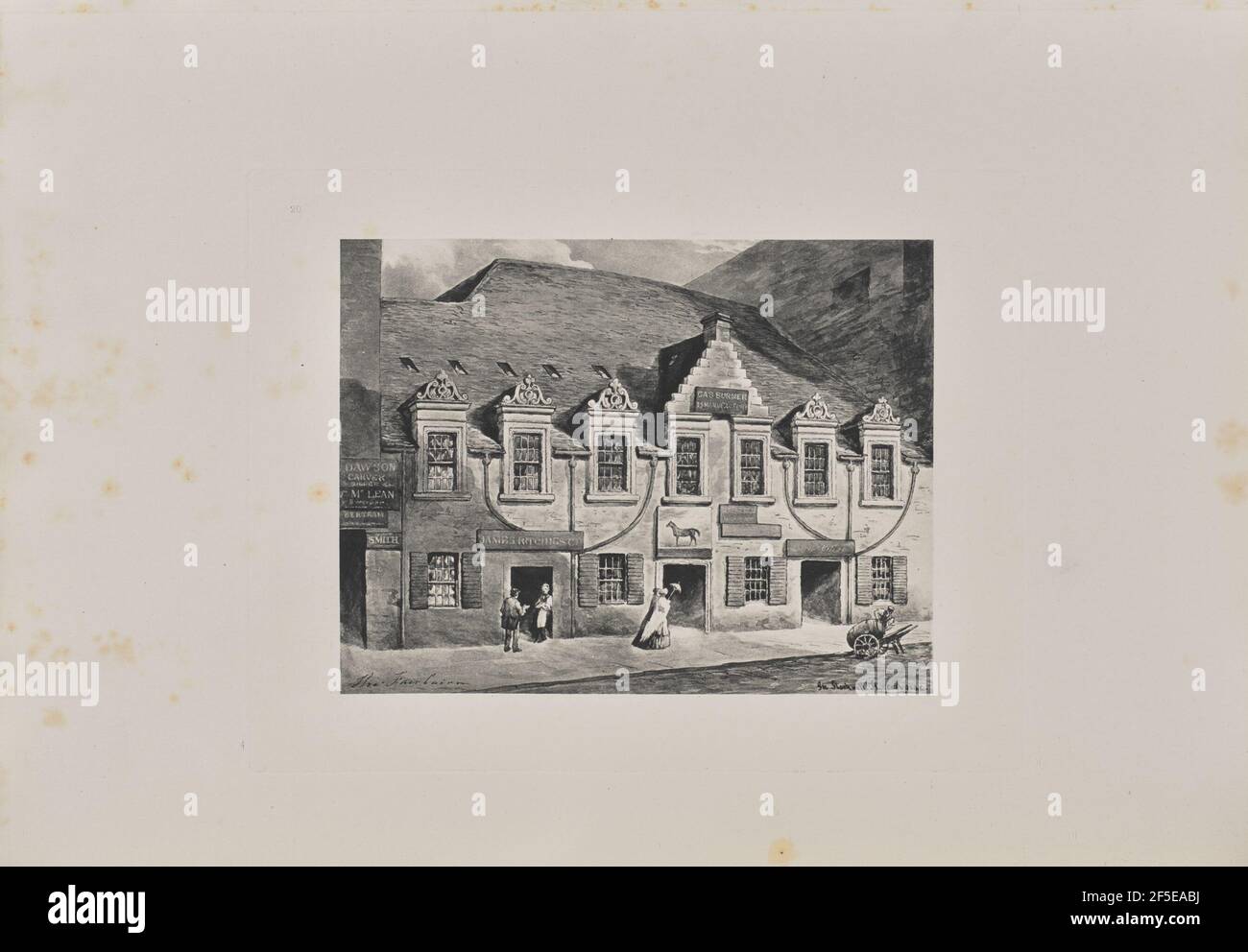 Old Mansion, Stockwell Street. T. & R. Annan & Sons (Scottish, founded ...