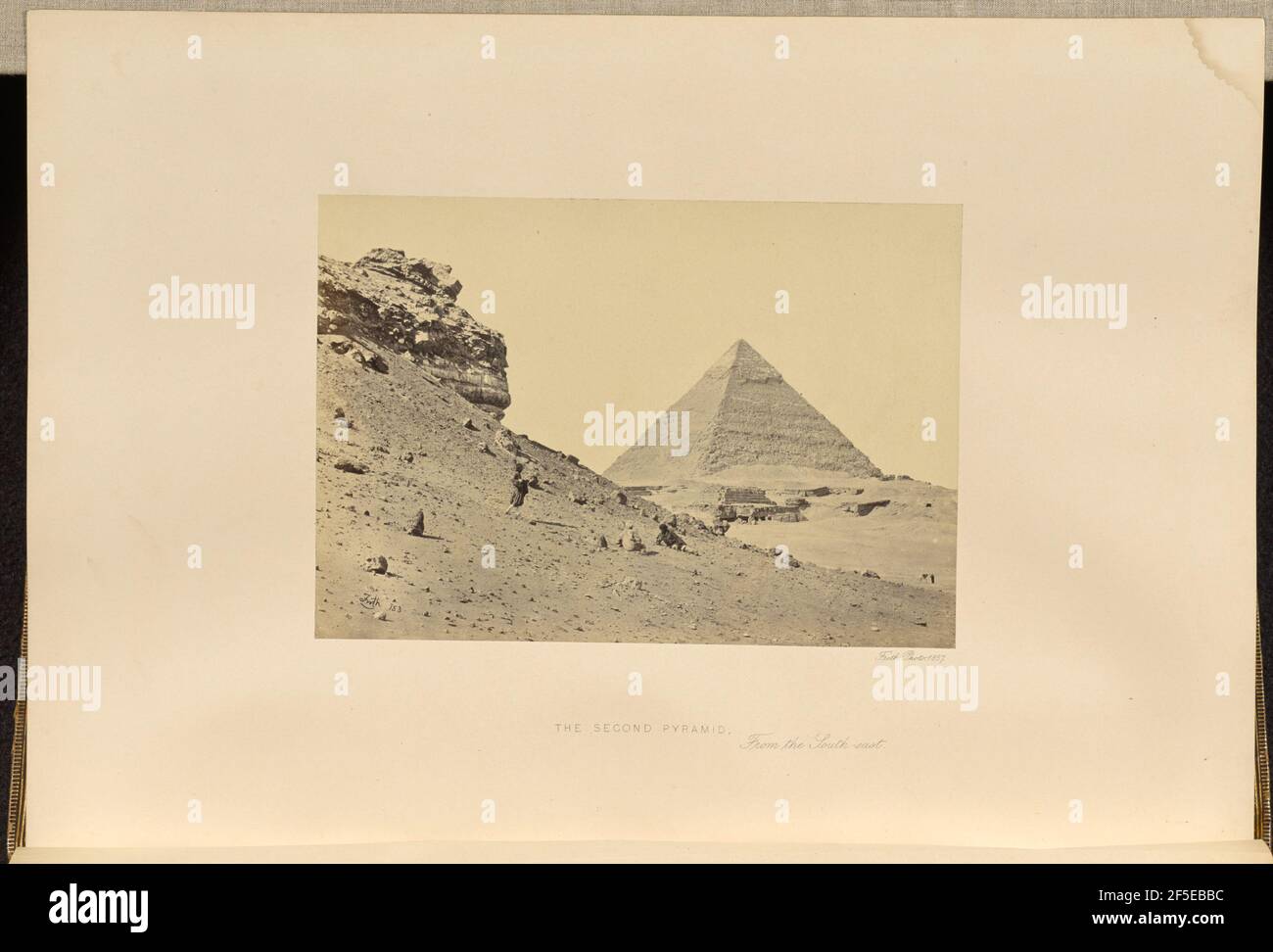 The Second Pyramid, From the South-east. Francis Frith (English, 1822 ...