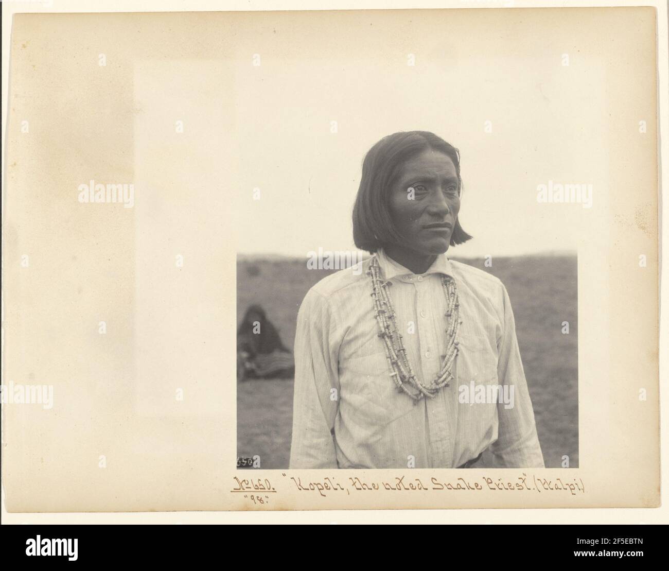 Kopeli, the noted Snake Priest (Walpi).. A.C. Vroman (American, 1856 ...
