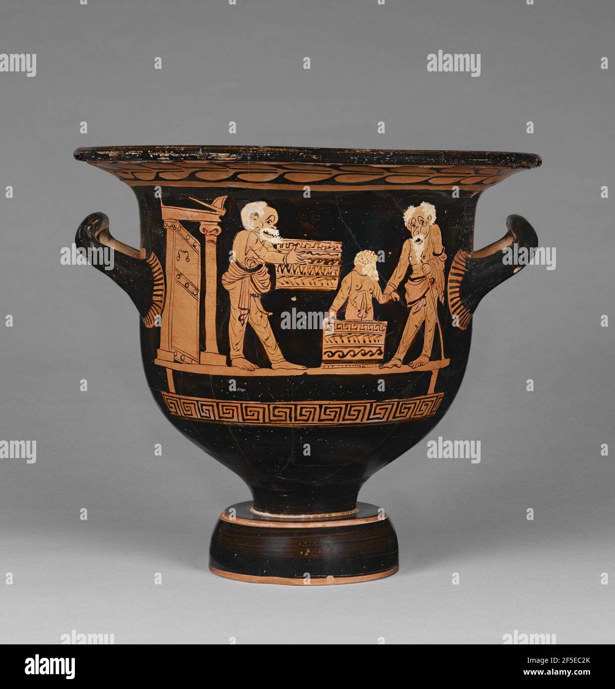 Apulian Red-Figure Bell Krater. Attributed to the Rainone Painter ...