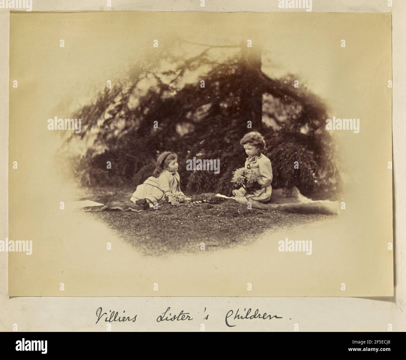Villiers sisters children hi-res stock photography and images - Alamy