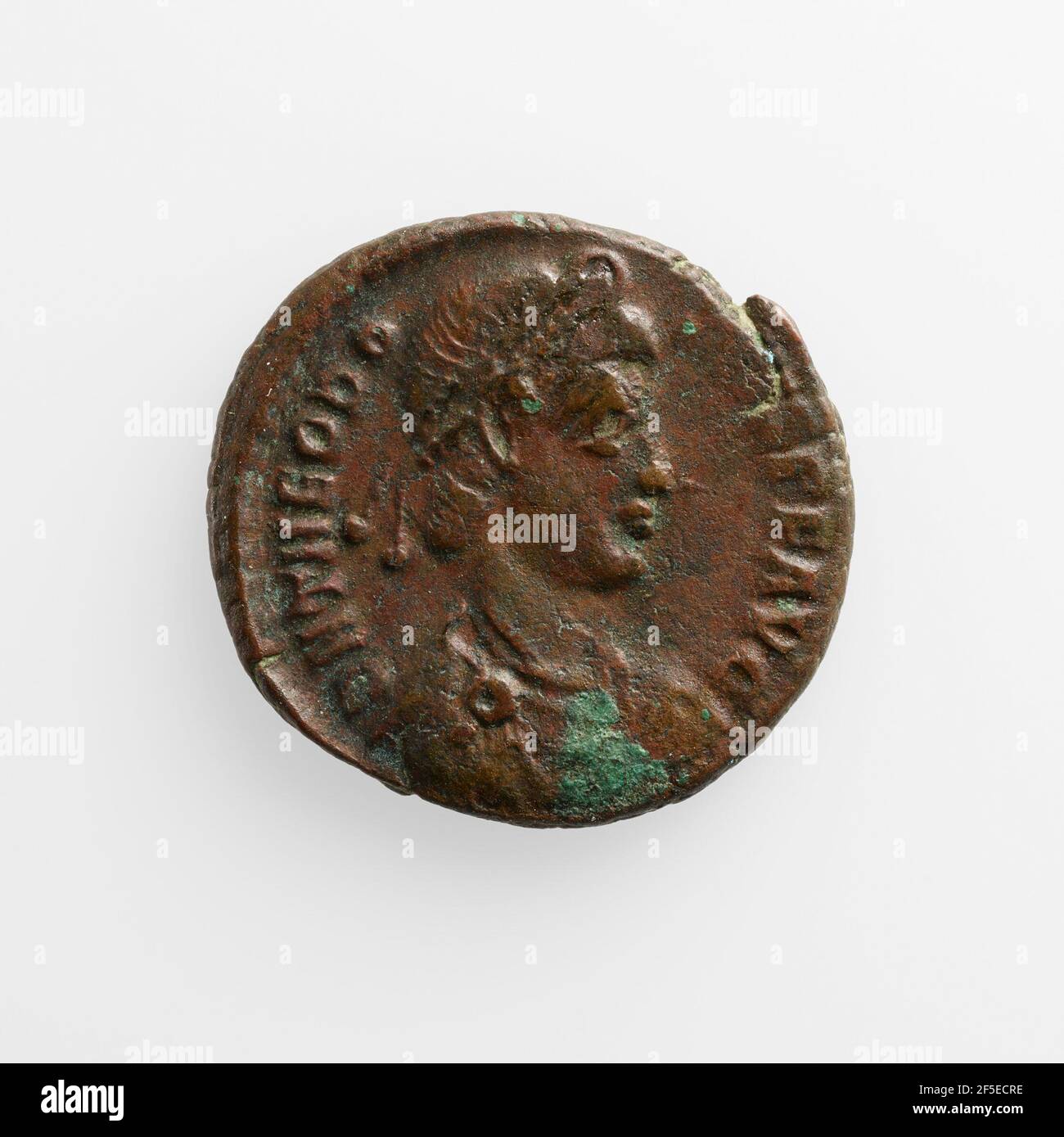 Coin with Theodosius I. Unknown Stock Photo - Alamy