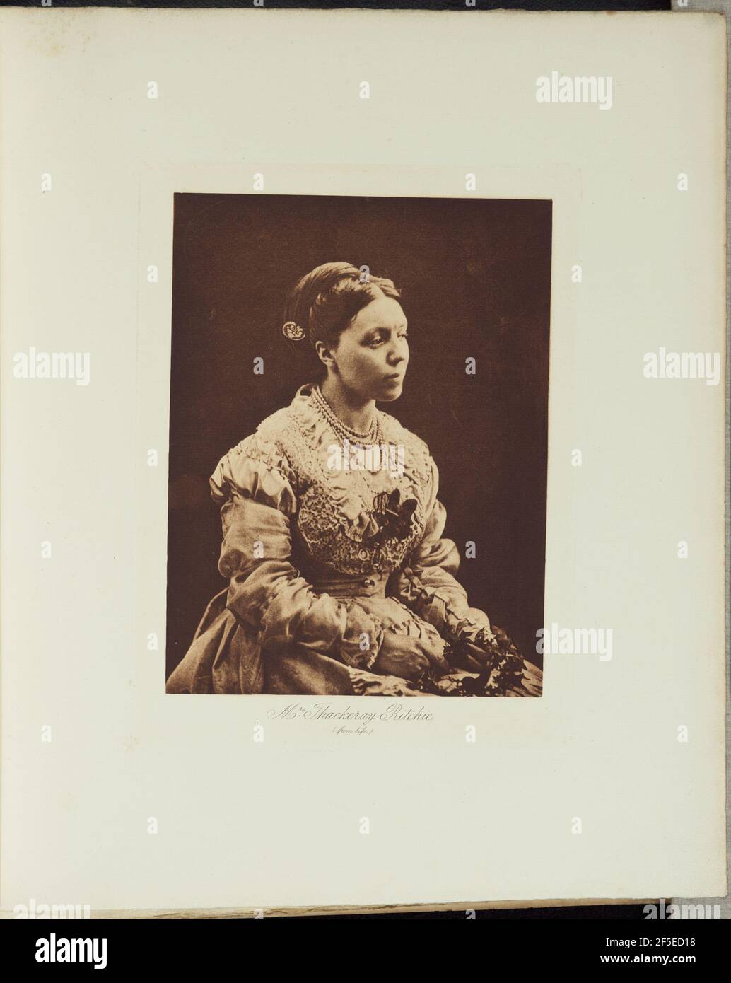 Mrs. Thackeray Ritchie. Julia Margaret Cameron (British, born India ...