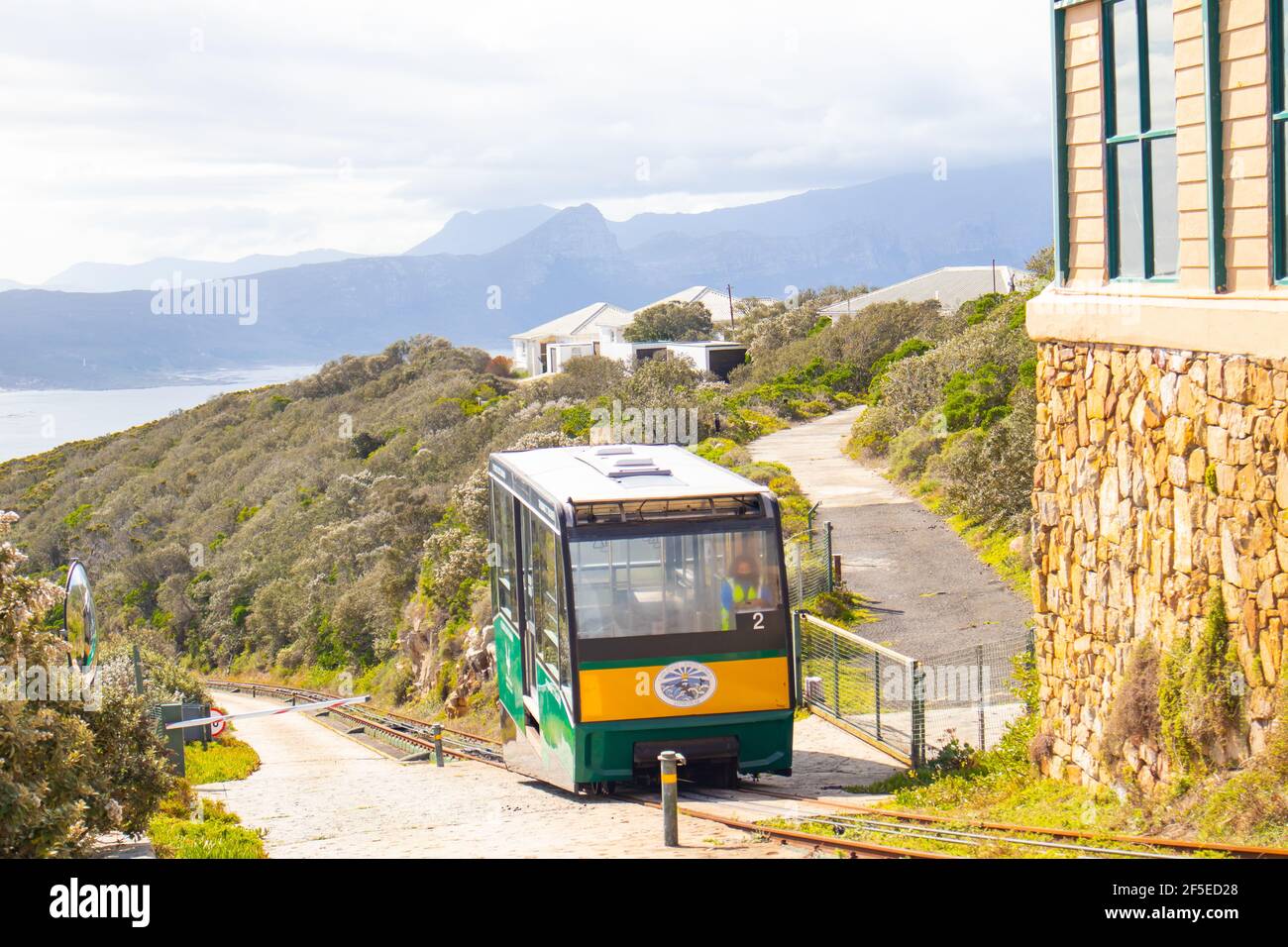 Cape Point - Cape Town, South Africa - 18-03-2021 Vibrant green and ...