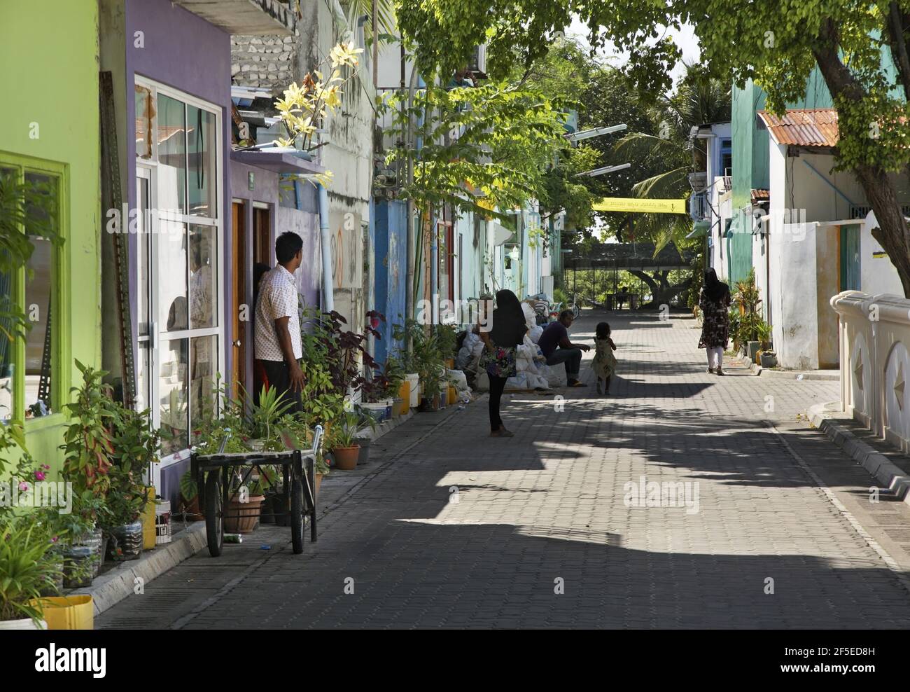 Villingili island. Republic of the Maldives Stock Photo - Alamy