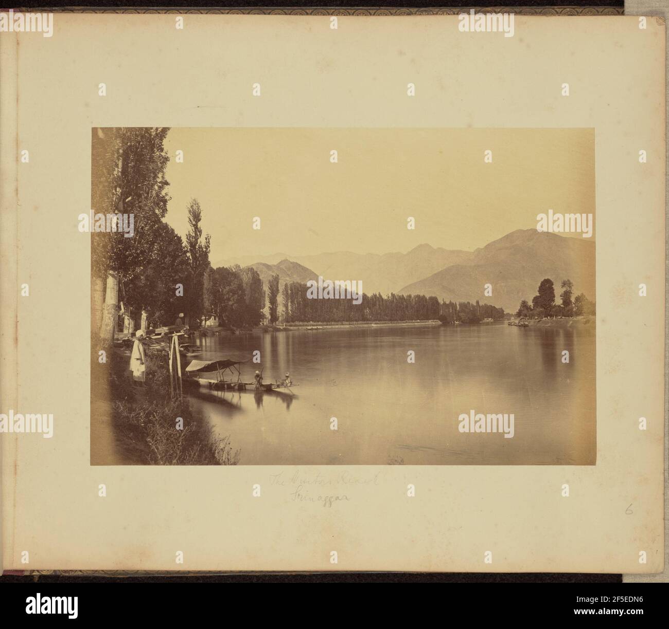 The Visitors sic Reach. Srinaggar. John Edward Saché (Prussian or ...