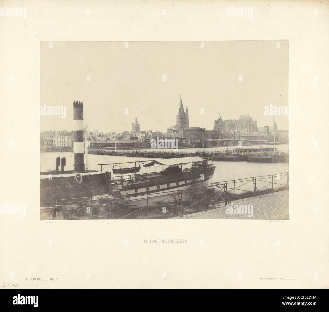 Le Port de Cologne Stock Photo - Alamy