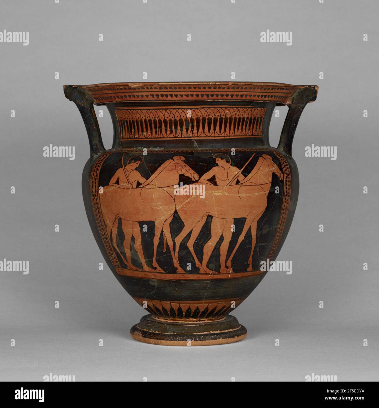 Attic Red-Figure Column Krater. Attributed to Myson (Greek (Attic ...