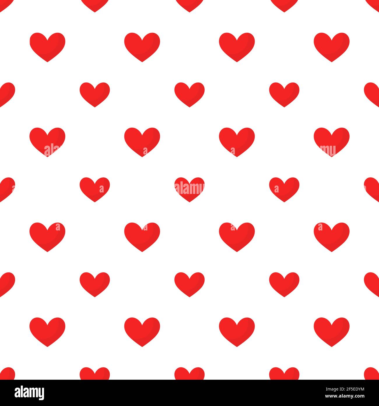 Red hearts pattern illustration Stock Vector Image & Art - Alamy