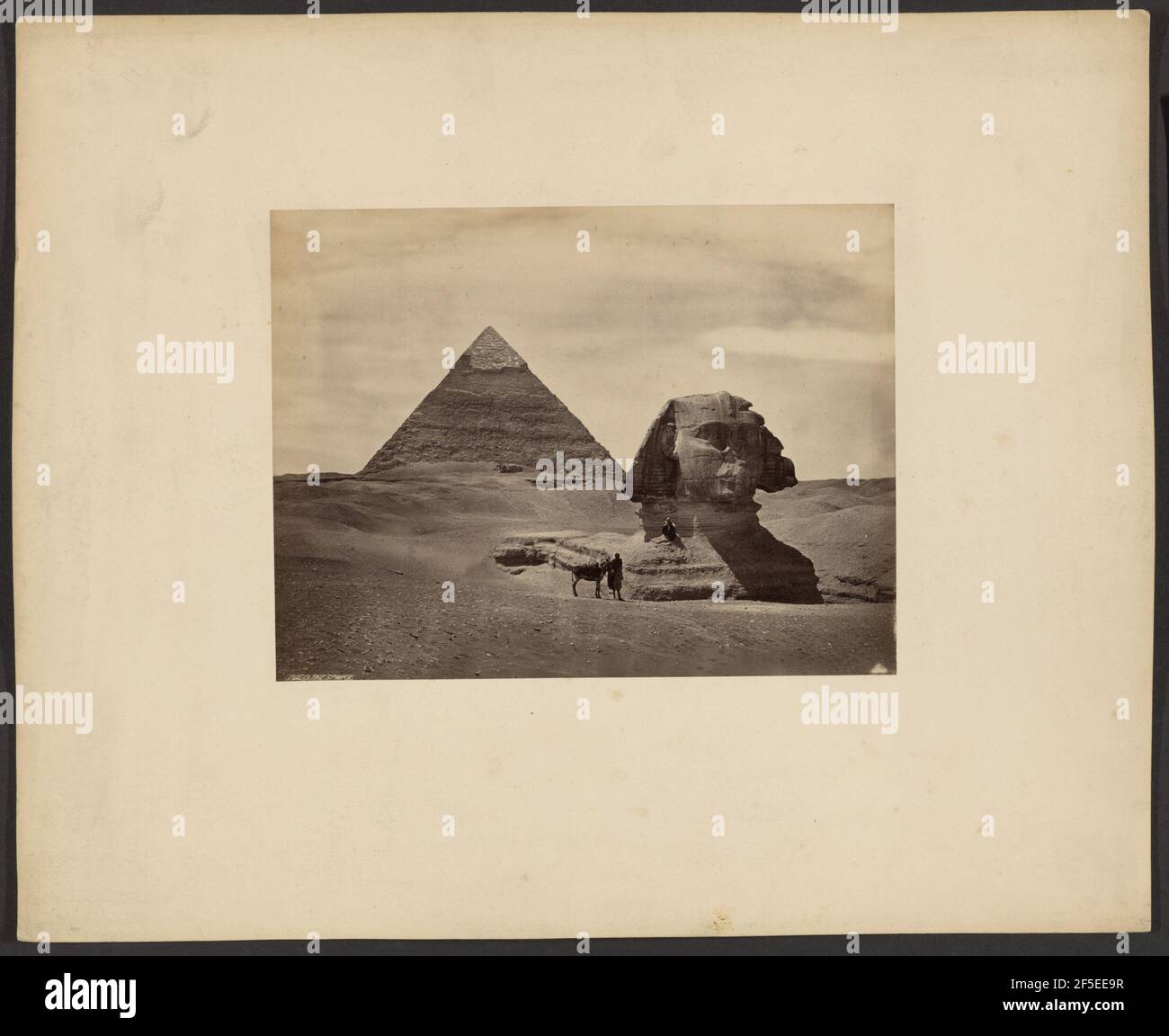 The Sphinx. Francis Frith (English, 1822 - 1898 Stock Photo - Alamy