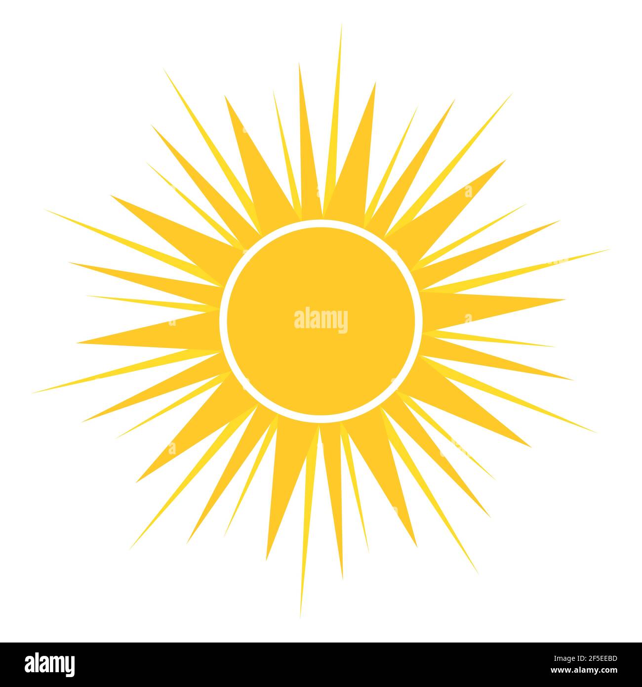 Sun. Vector illustration Stock Vector Image & Art - Alamy