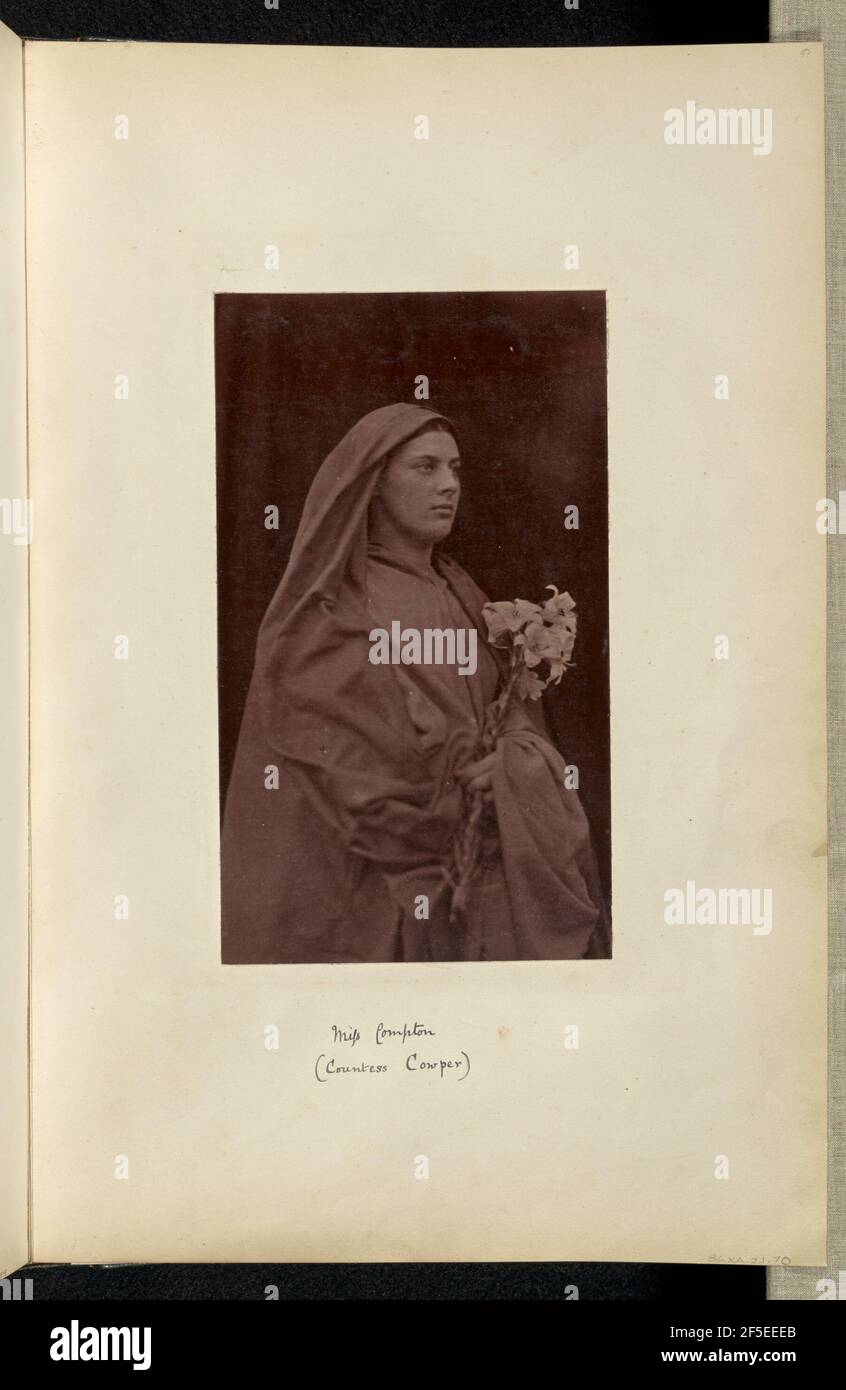Miss Compton (Countess Cowper). Ronald Ruthven Leslie-Melville ...