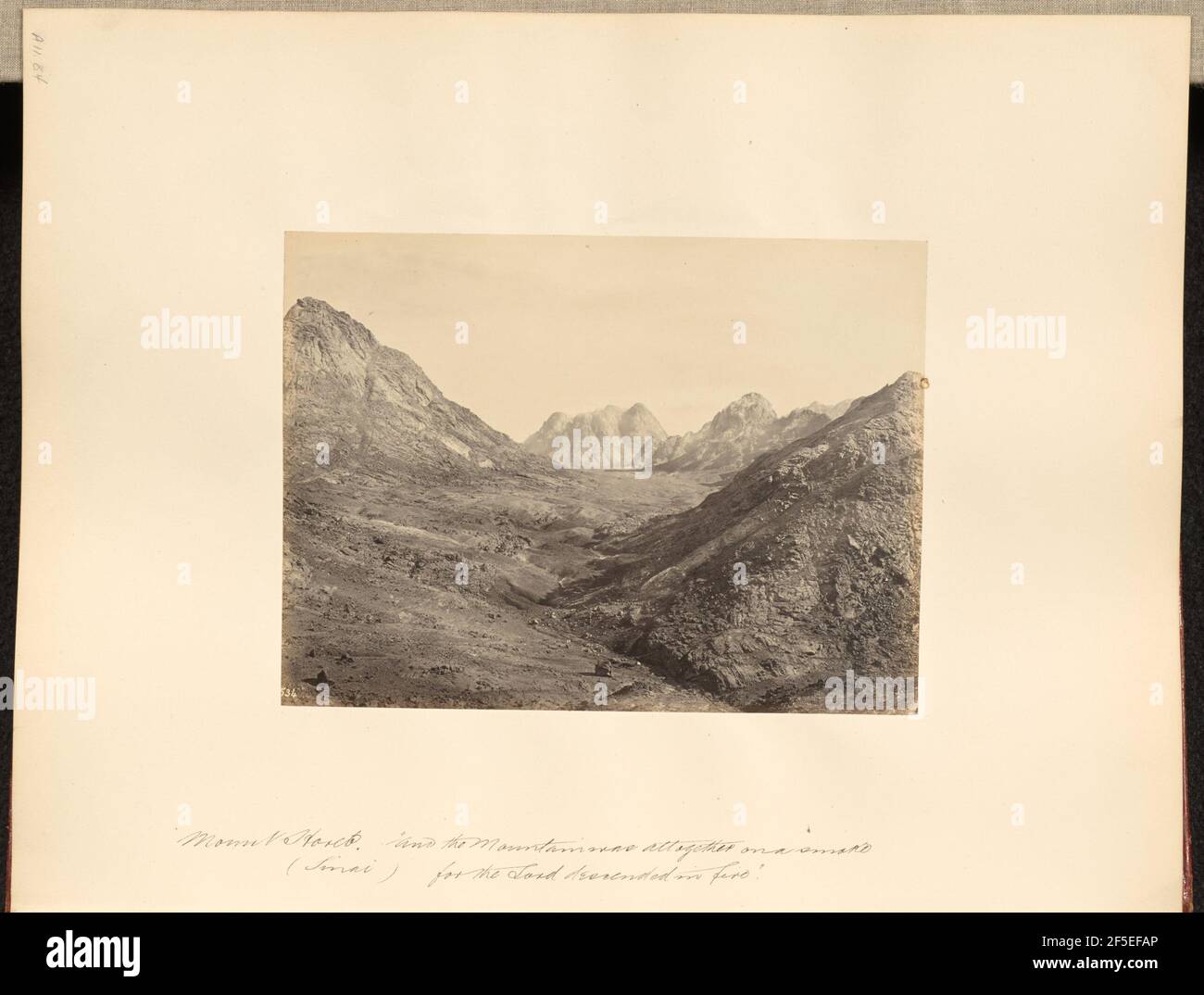 Mount a horeb hi-res stock photography and images - Alamy