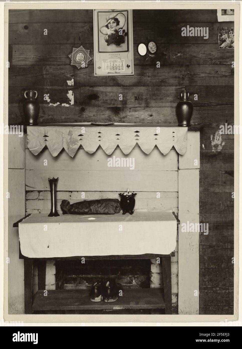 Bedroom of Floyd Burroughs' Home, Hale County, Alabama. Walker Evans ...