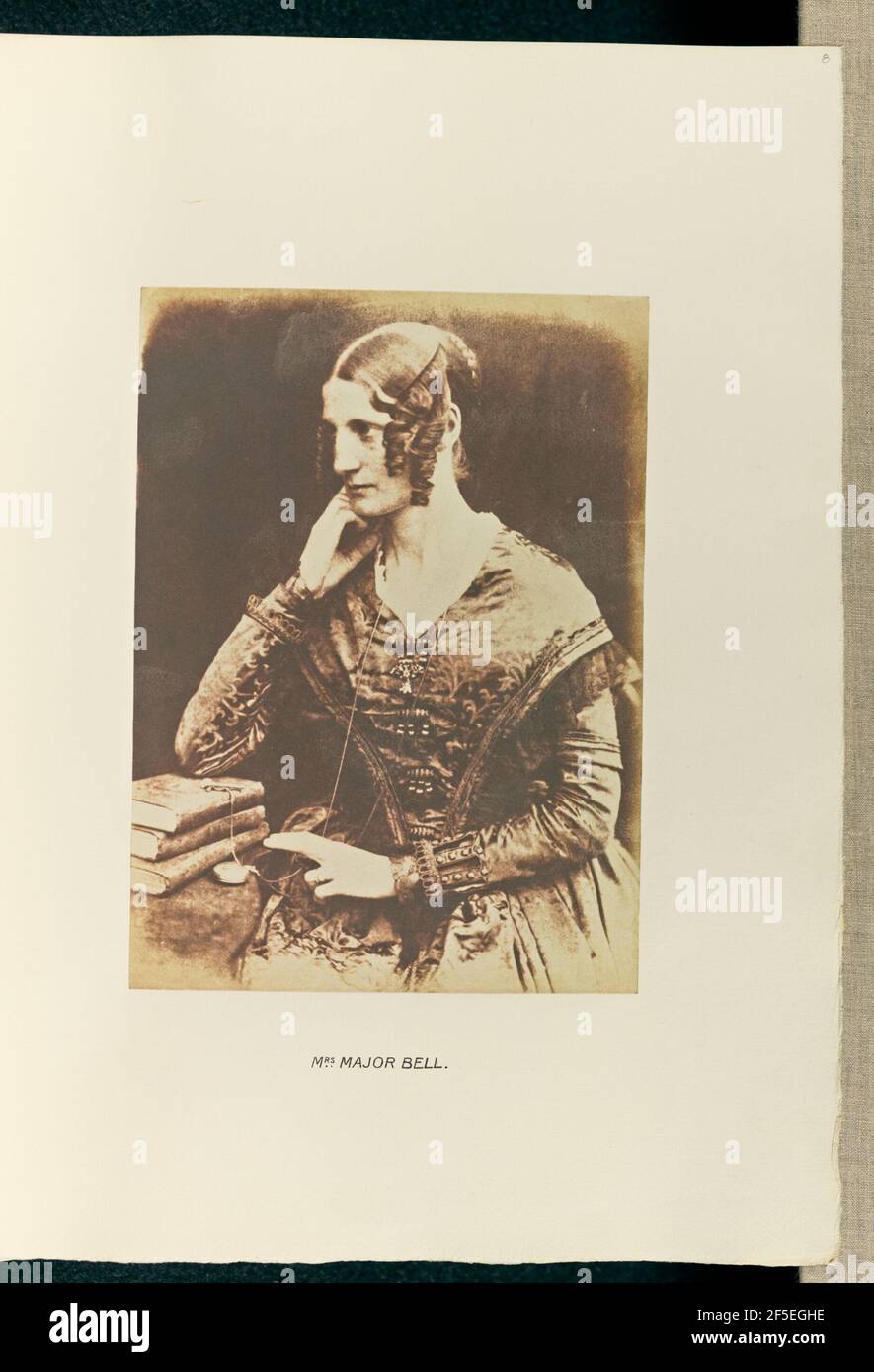 Mrs. Major Bell. Hill & Adamson (Scottish, active 1843 - 1848 Stock ...