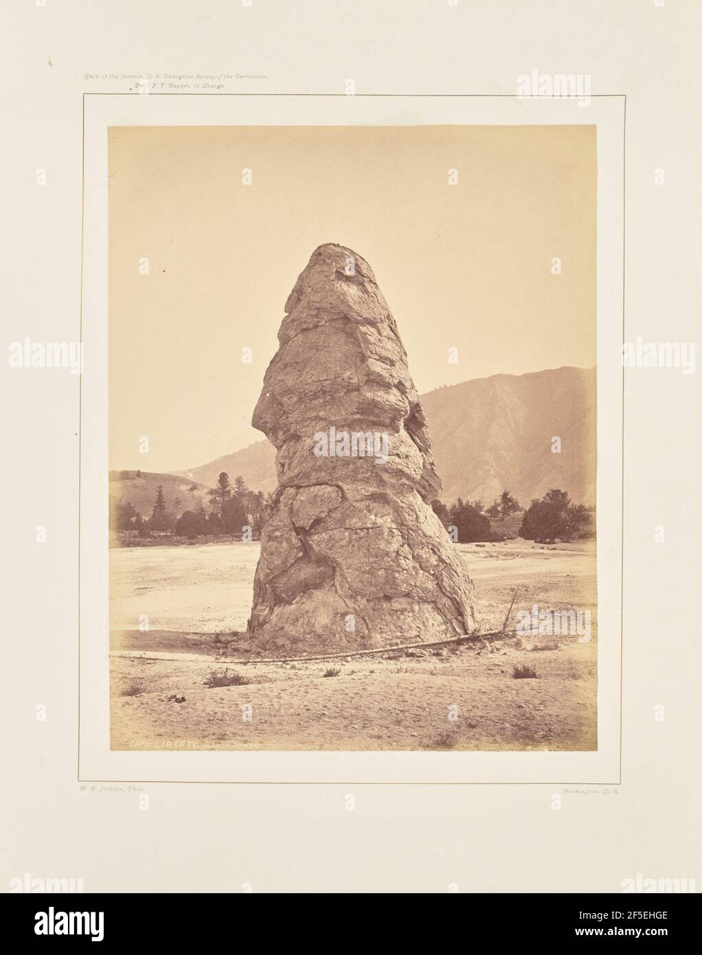 Mammoth hot springs jackson hi-res stock photography and images - Alamy