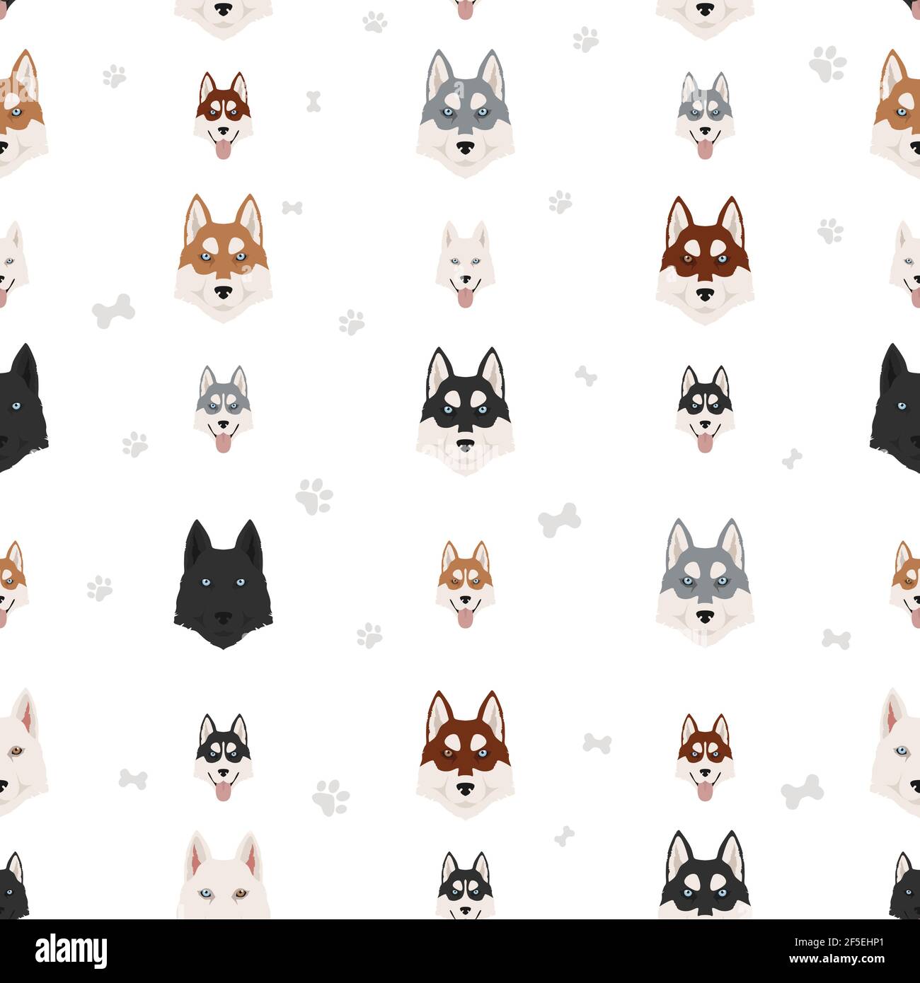 Siberian husky dog silhouette clipart hi-res stock photography and ...