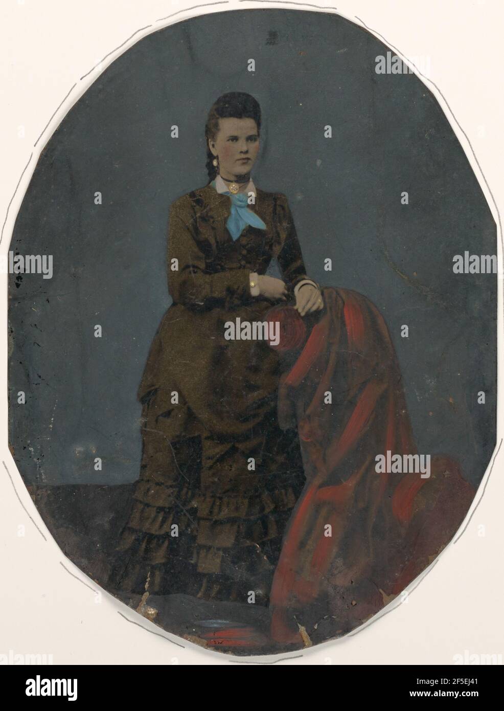 Portrait of young woman. Unknown Stock Photo - Alamy