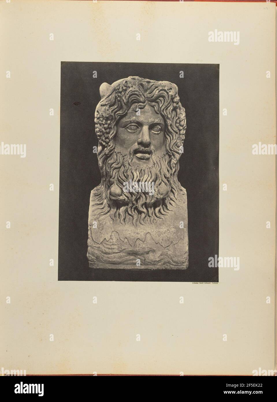 L'Océan buste colossal. Vatican. Probably James Anderson (British, 1813 ...