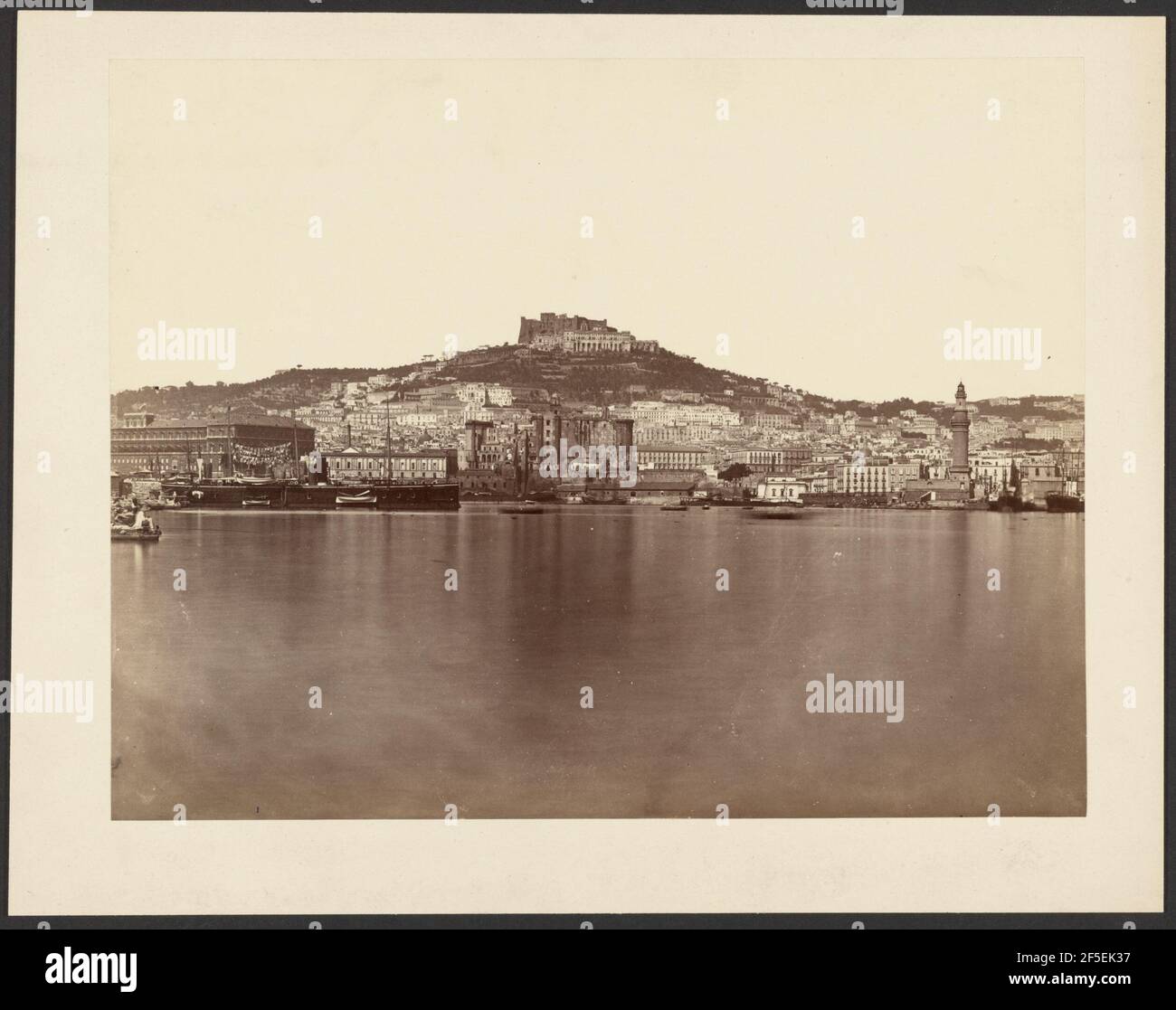 Naples, From the Sea. Giorgio Sommer (Italian, born Germany, 1834 ...