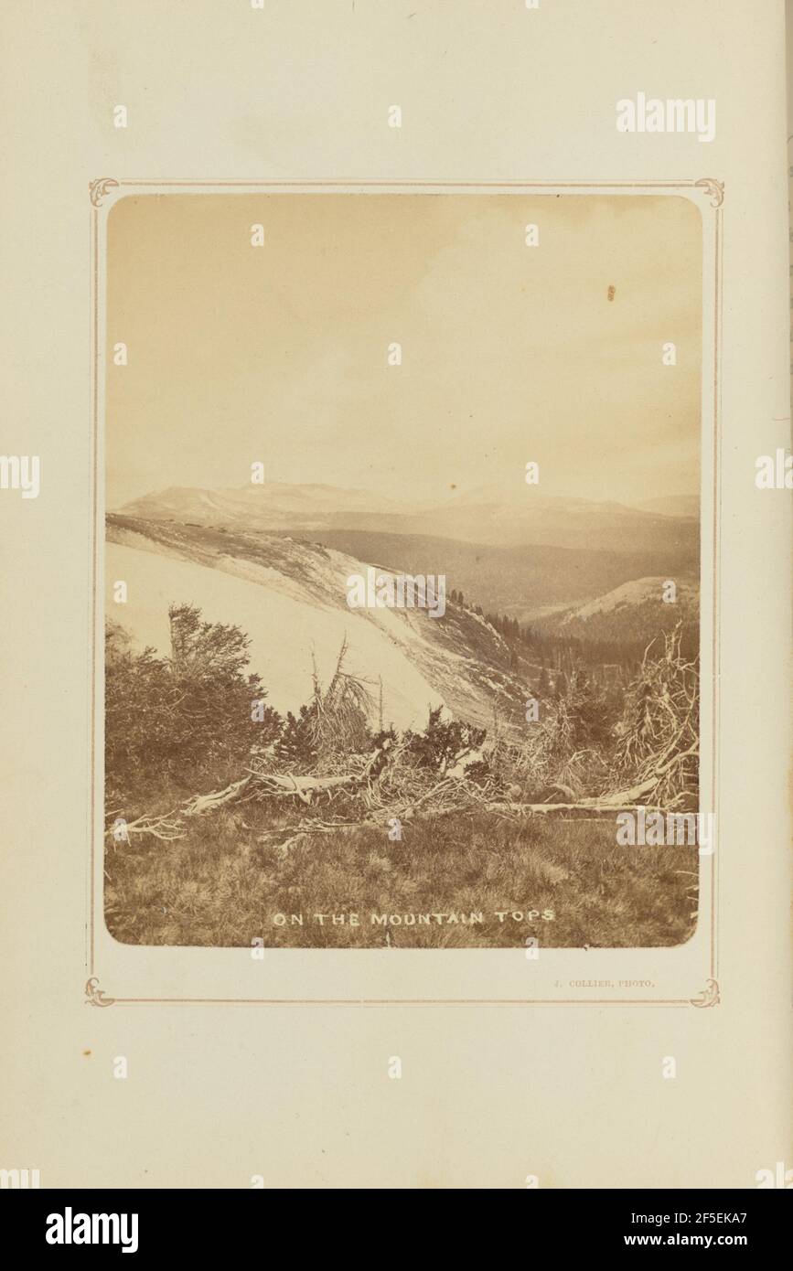 On the Mountaintops. Joseph Collier (American, born Scotland, 1836 ...