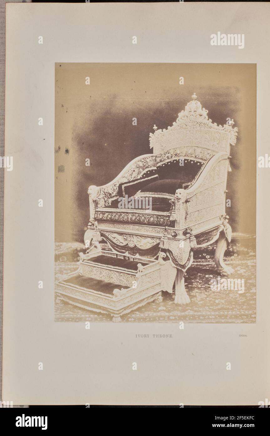 Ivory throne hi-res stock photography and images - Alamy