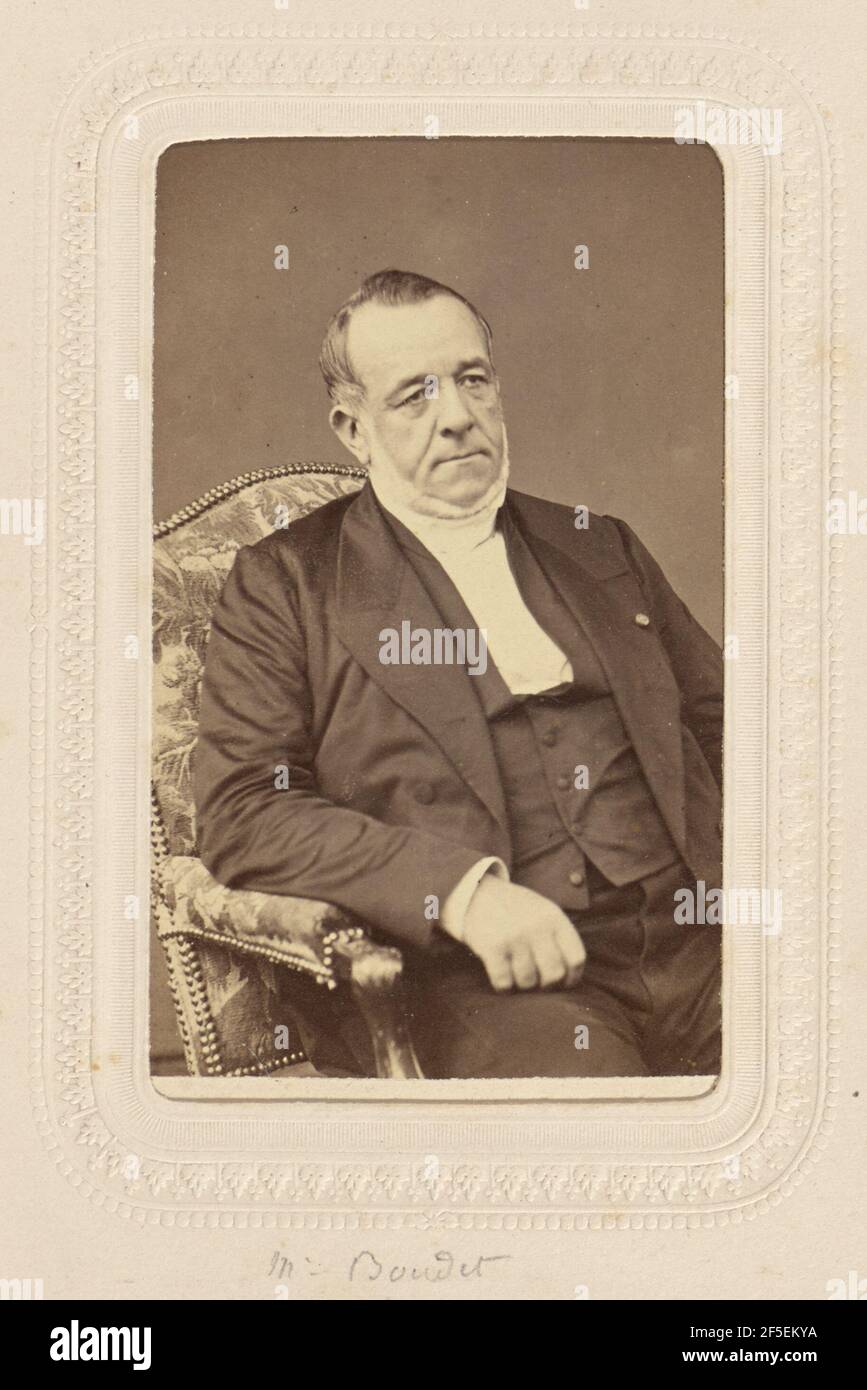 M. Boudet (?). Bayard & Bertall Stock Photo - Alamy