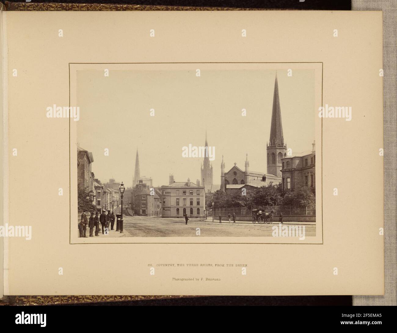 Coventry, the Three Spires, from the Green. Francis Bedford (English ...